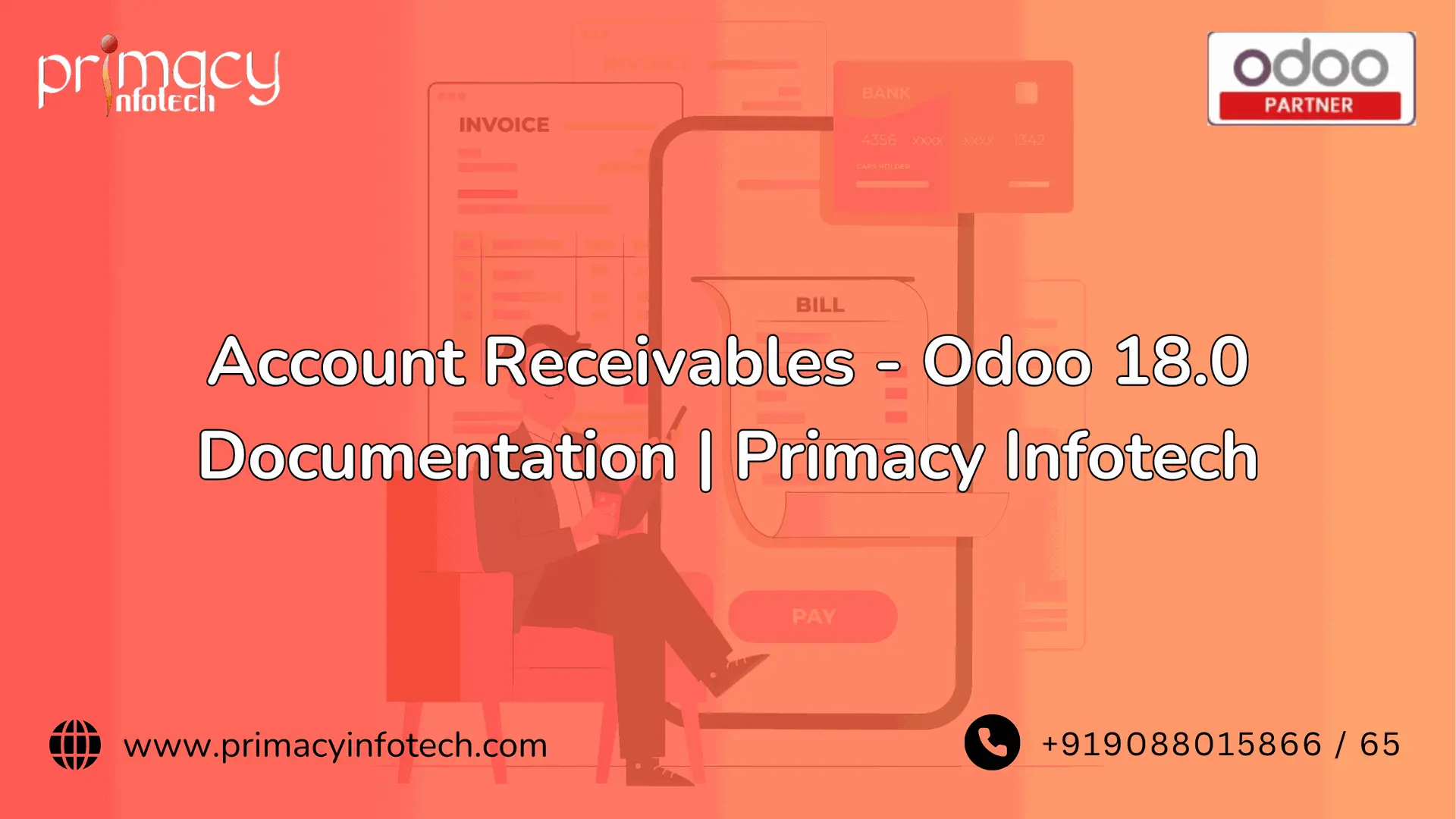 Account Receivables - Odoo 18.0 Documentation | Primacy Infotech | Primacy Infotech